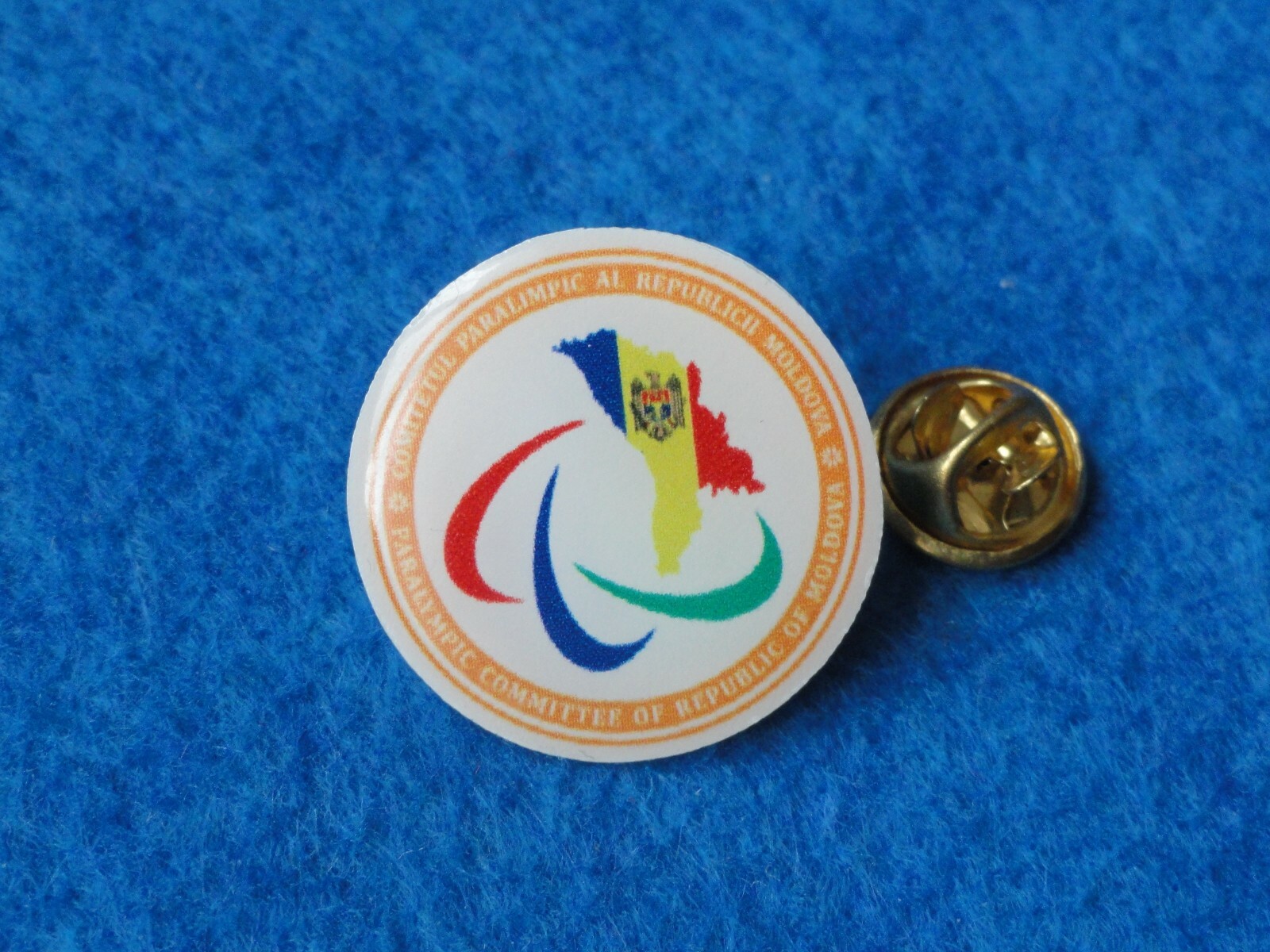 Olympic Paralympic 2020 Tokyo Moldova NOC NPC pin badge | eBay