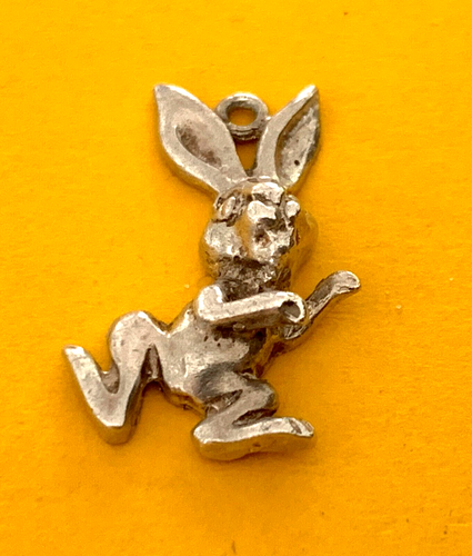 27) RABBIT 2,0 g - 2,2 cm Vintage sterling silver bracelet charm | eBay