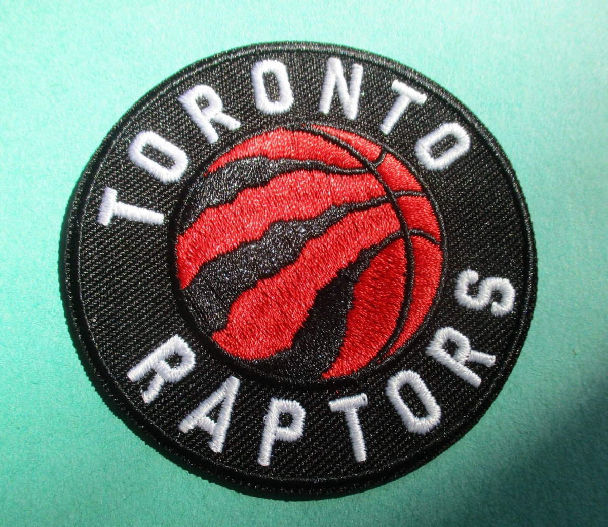 Raptors 3d Graphic The Logo On This Basketball Court Is Painted To