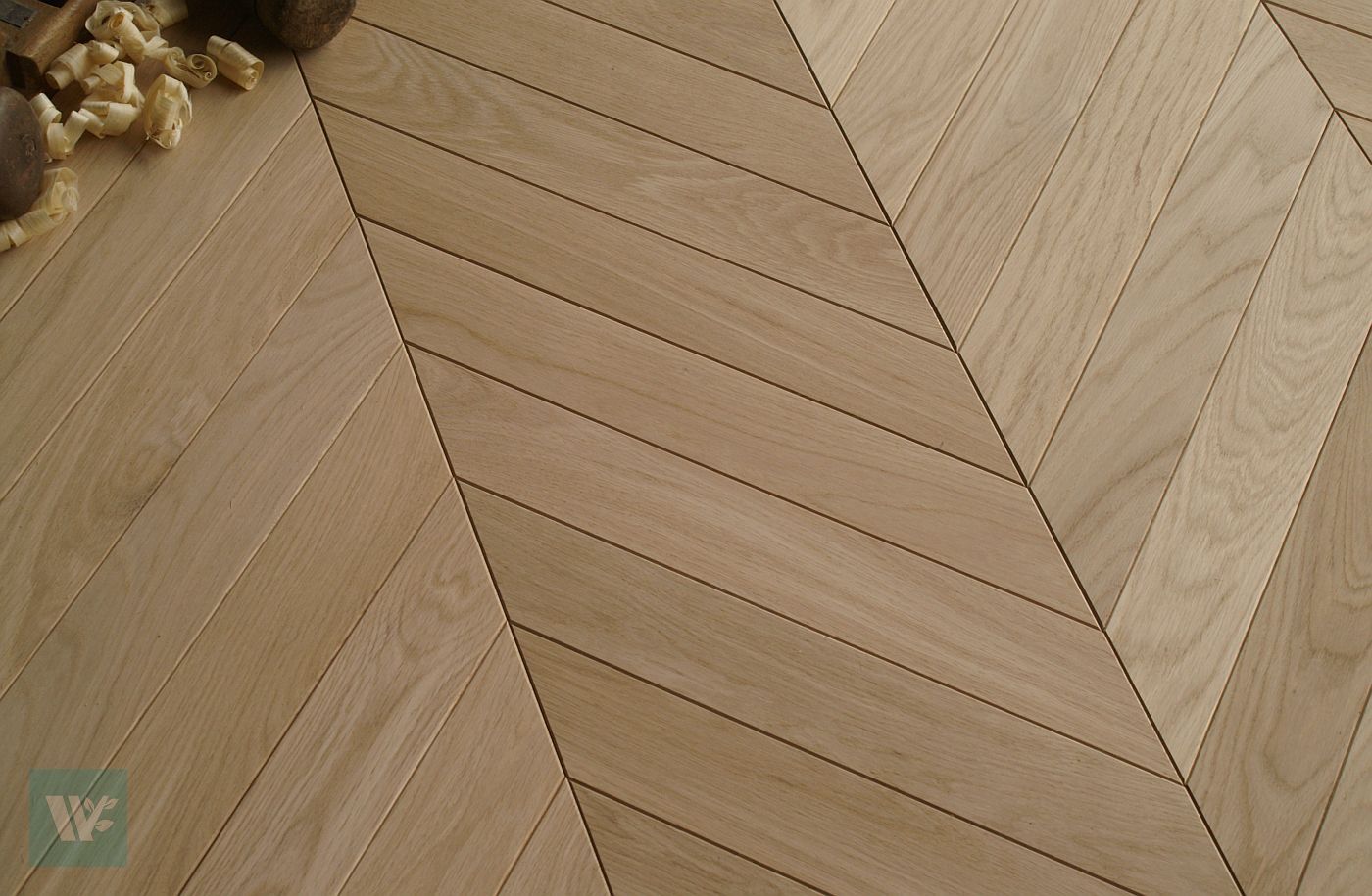 Premium French Chevron V Shape Classic Parquet Flooring - Solid Oak ...