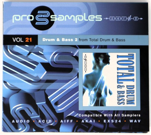 Zero-G Pro Samples Vol.21 Drum & Bass 2 Sample/Sound Library/Sampling ...