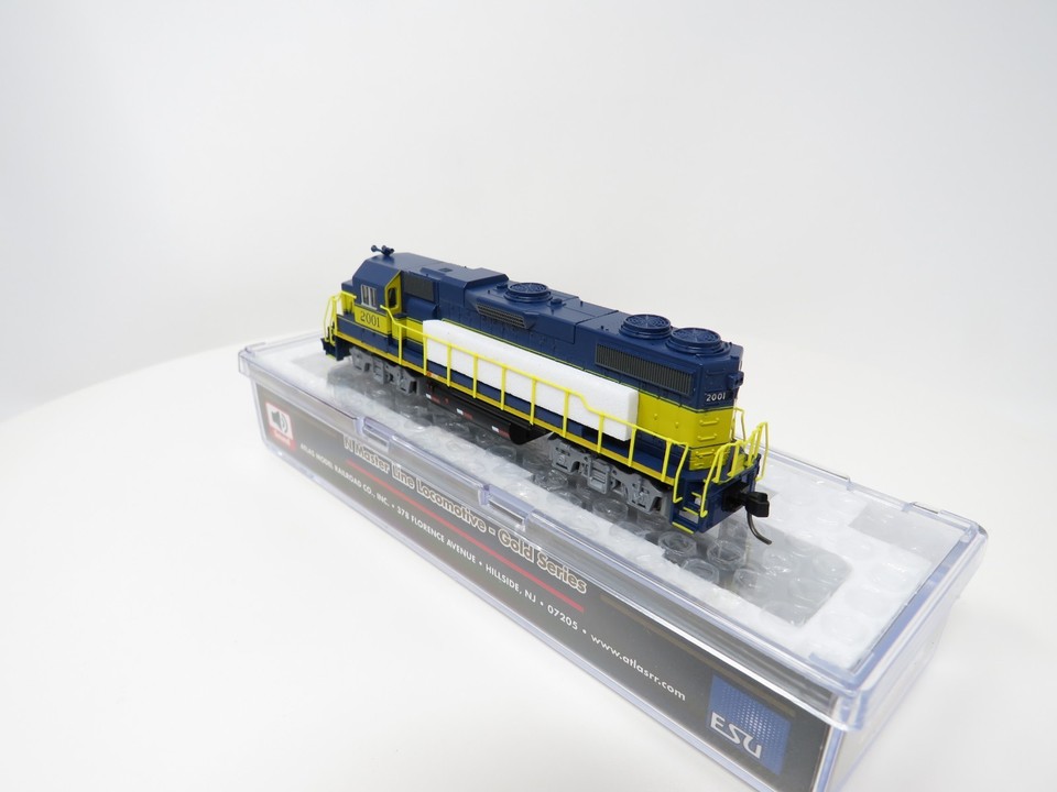 Atlas N 40004832 DCC ESU LokSound Alaska EMD GP38-2 Phase II Diesel ...