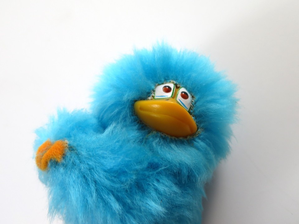 Russ Berrie Chirping Lester Looney Bird Cowboy & Cookoo Clip On Hugger ...