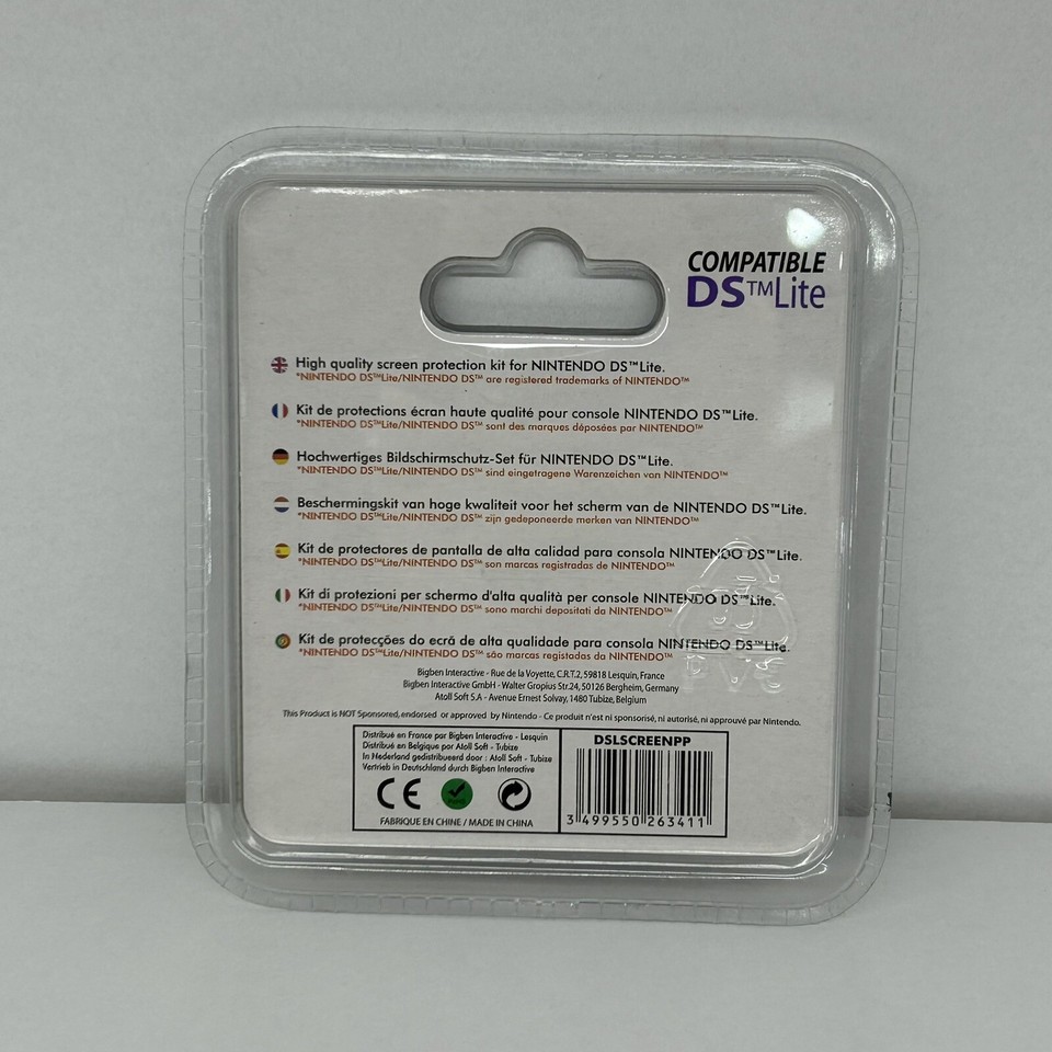 Nintendo DS lite screen protector Kit | eBay
