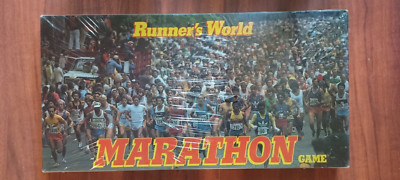 Runner's World Marathon Board Game Anyone Can Run A Marathon 1981 Tega ...