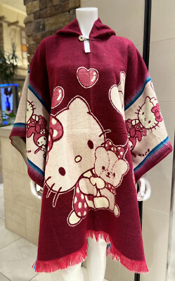 Style Alpaca Cape, Hello Kitty, Handmade By Indigenous Hand, Soft And ...