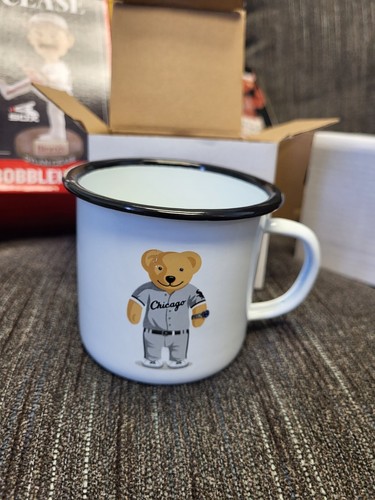 CHICAGO WHITE SOX ORIS TEDDY BEAR MUG NEW IN BOX | eBay