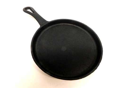 Skookie 7" Mini Skillet Griddle Cast Iron Fry Pan Will Need Seasoned ...
