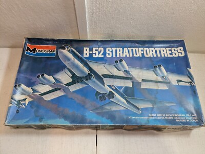 Monogram 8292 - B-52 Stratofortress Model Airplane Kit - 1/72 Scale | eBay
