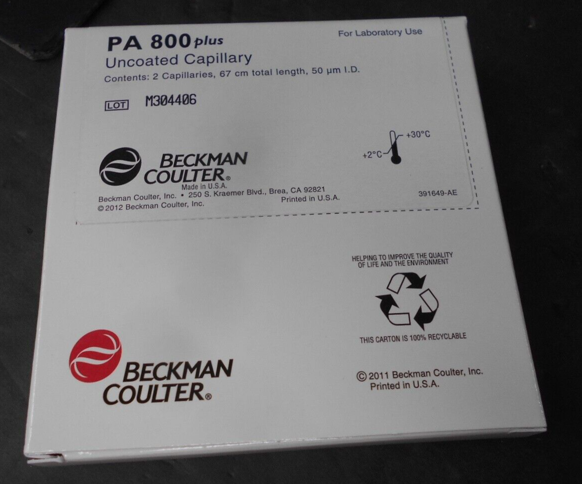 Beckman Coulter Pa800 Plus With PDA Detector Computer One Year Included ...