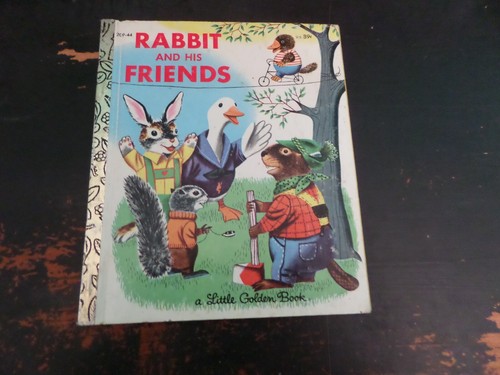 Rabbit And His Friends, A Little Golden Book,1982(Richard Scarry) | eBay