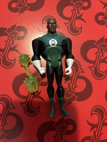 Mattel DCAU Justice League John Stewart Green Lantern Complete | eBay