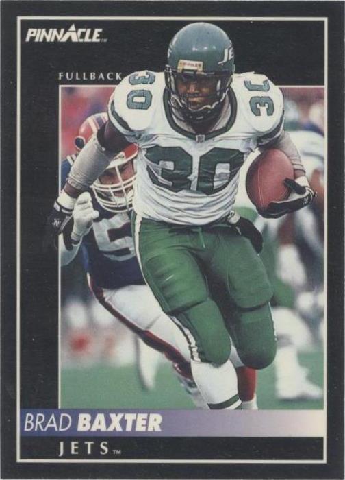 1992 Pinnacle Brad Baxter #129 for sale | eBay