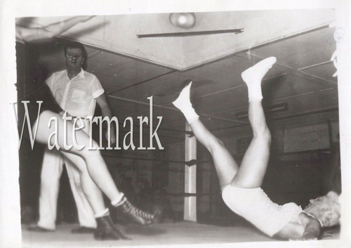 VTG Wrestling Women Orig. Photos, B&W Original Print 5" x 7", Rare ...