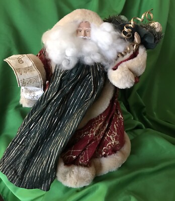 Vintage Saint nicholas German Santa Claus 12 inches Collection. Red ...