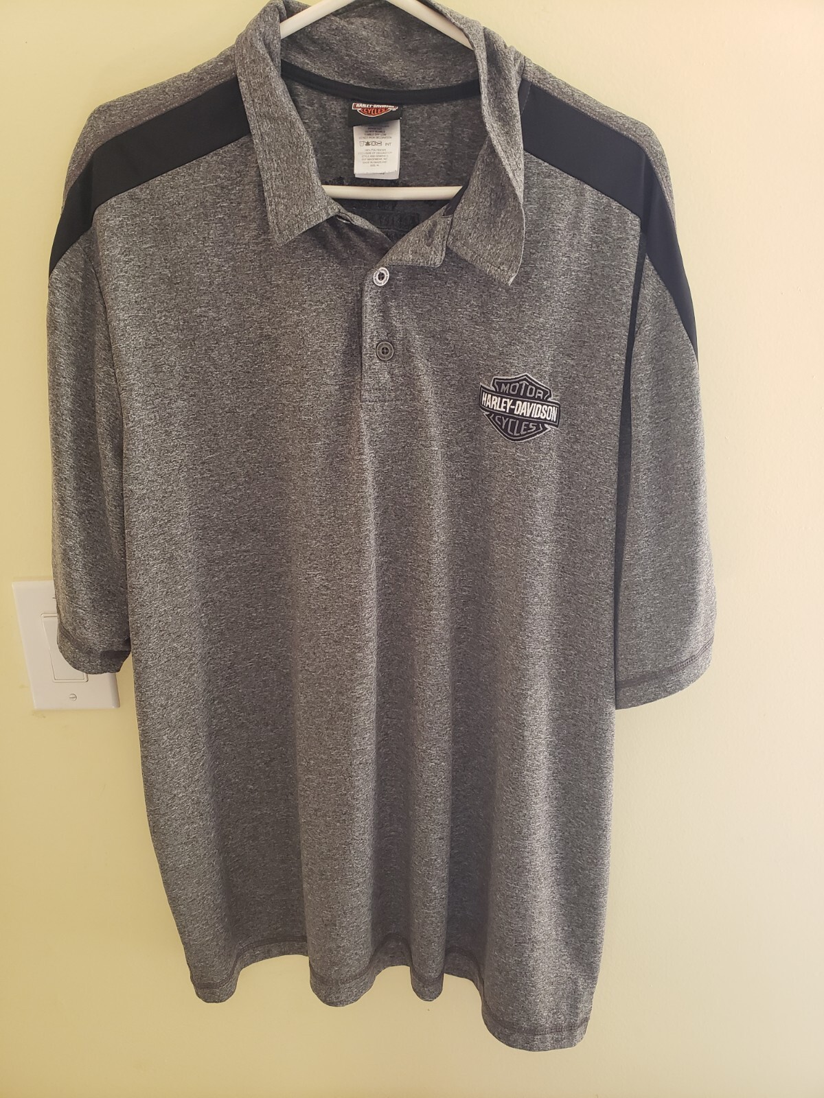 Harley Davidson Saudi Arabia Polo Collared Grey T Shi… - Gem