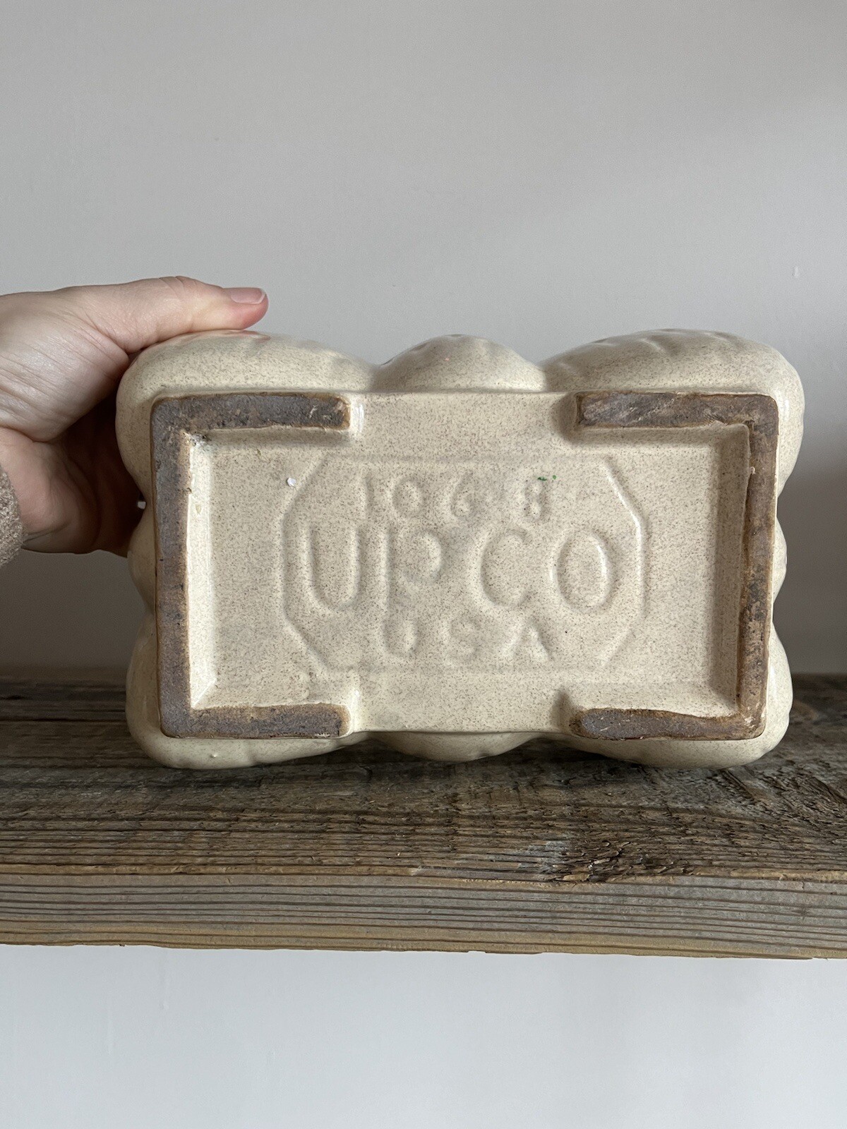 Vintage Pottery Planter Ivory UPCO Pottery | eBay