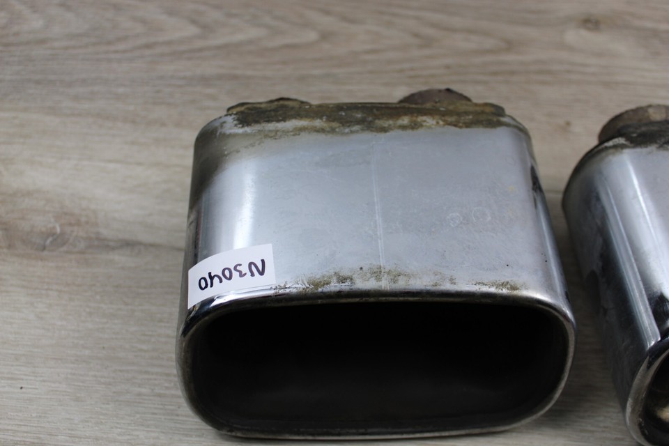 2002-2006 BMW X5 E53 4.8IS 4.6IS Exhaust Muffler Tips Pair Left/Right ...