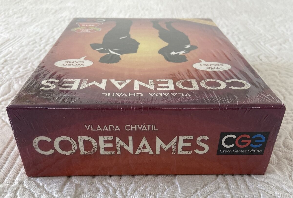 Codenames by Vlaada Chvatil & Czech Games Party Word Game Spymaster Top ...