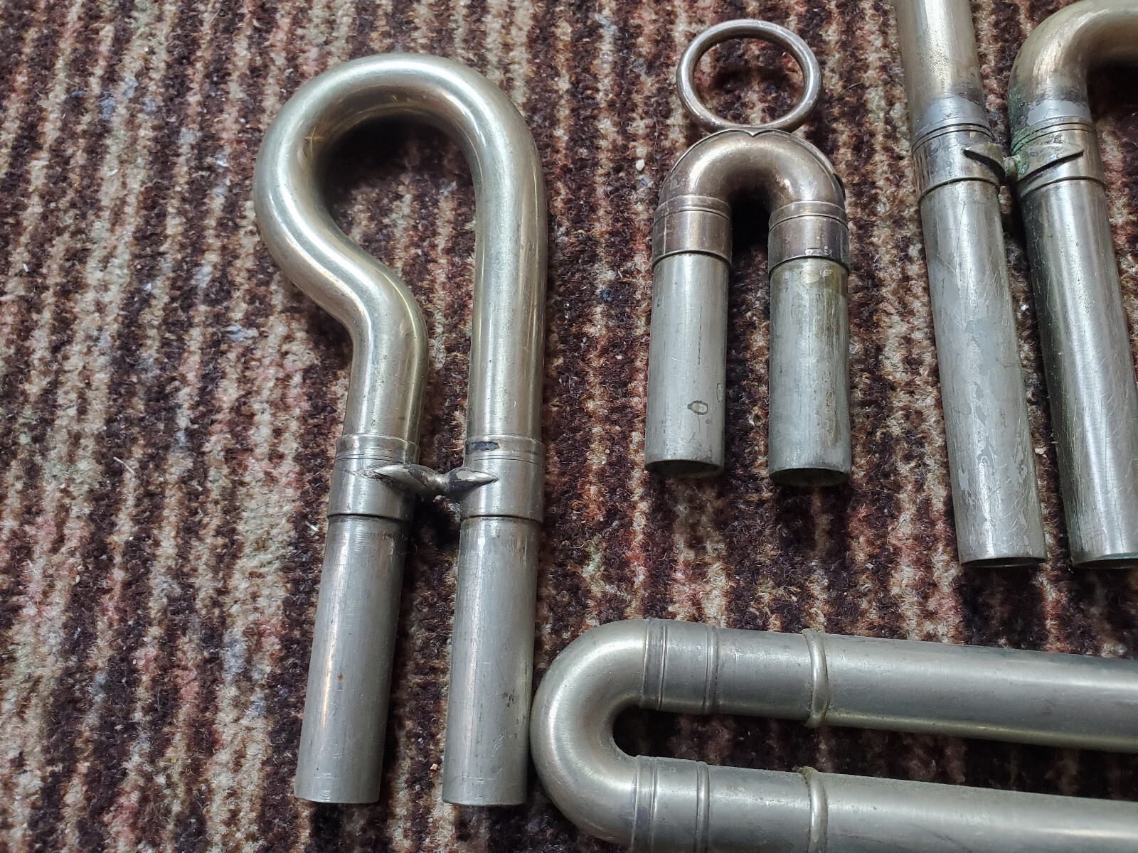 Pile of old slides for a French horn / brass instruments | eBay