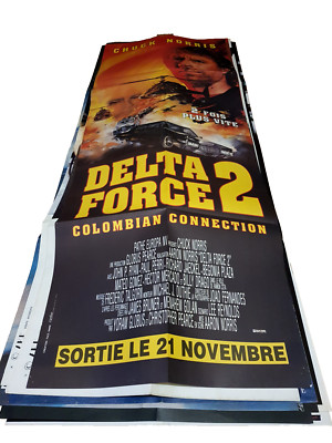Affiche cinema 60x160, DELTA FORCE 2 | eBay
