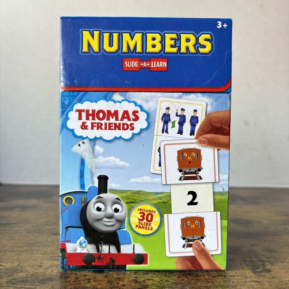 Thomas The Tank Engine Flash Cards, Thomas & Friends, Numbers, Slide ...