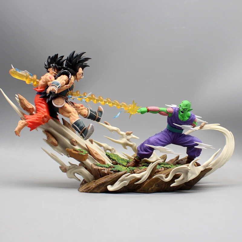 20CM Dragon Ball Z Goku Raditz Picollo Statue Figure Brand new in box ...