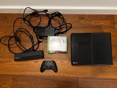 Microsoft Xbox One Kinect Bundle 500GB Black Console (7UV-00239 ...