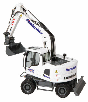 NZG 1/50 Hentschke - Liebherr A918 Compact Litronic Mobile Excavator ...
