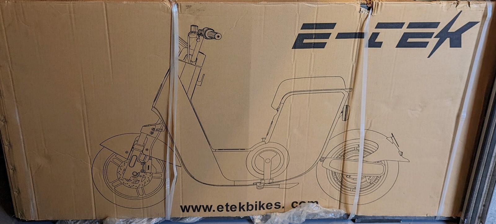 E-Tek Scout V7 (400W/48V 24 ah) Moped scooter | eBay