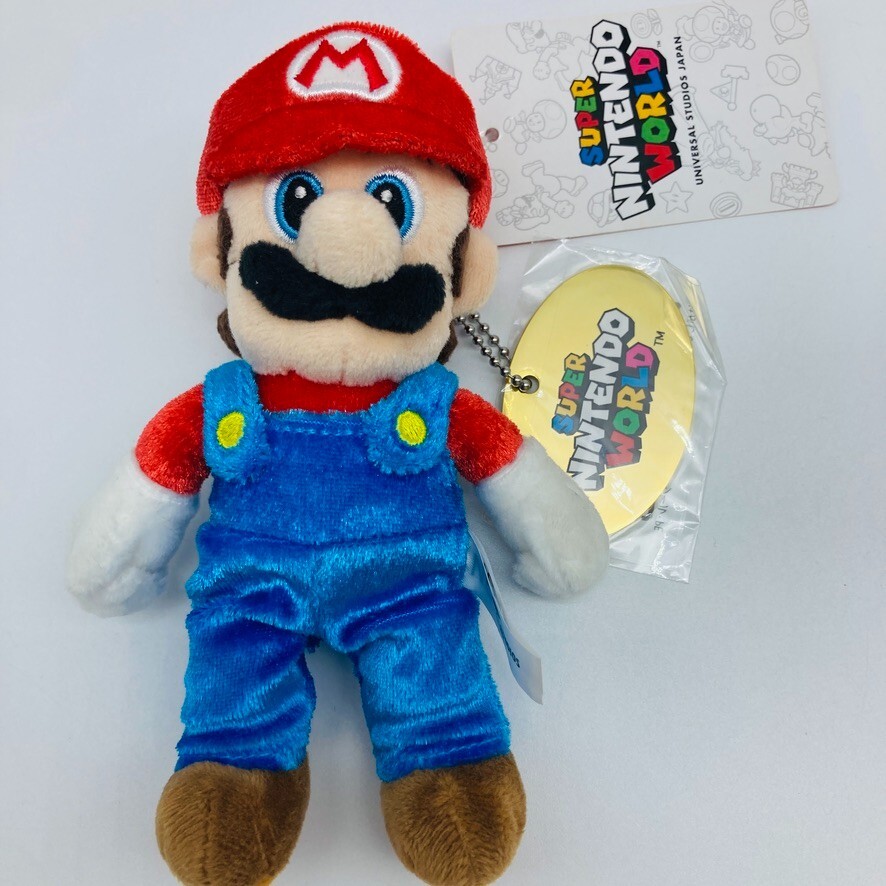 Super Nintendo World Opening Mario Plush Keychain Universal Studios ...