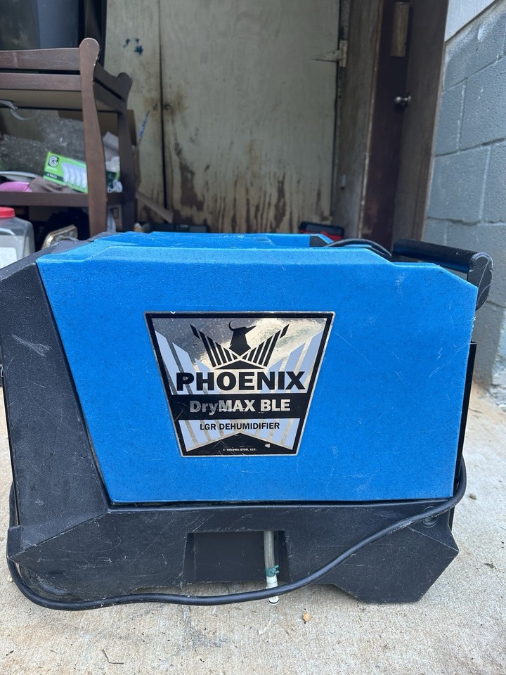 Phoenix DryMAX BLE LGR Commercial Dehumidifier Heavy Duty Flood Water ...