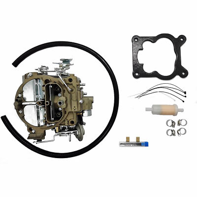 4BBL Carburetor For Edelbrock Quadrajet Chevy Engine 327 350 427 454 | eBay