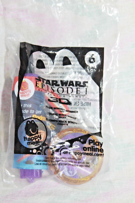 STAR WARS EPISODE 1 MACE WINDU SPINNER MCDONALDS HAPPY MEAL TOY 2012 | eBay