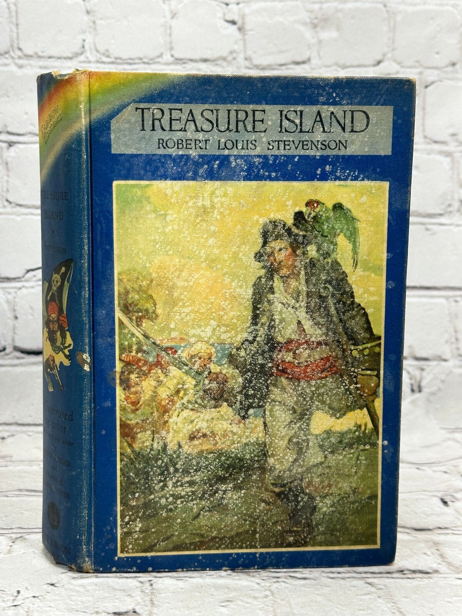 Treasure Island Book Robert Louis Stevenson, Complete Works, London,