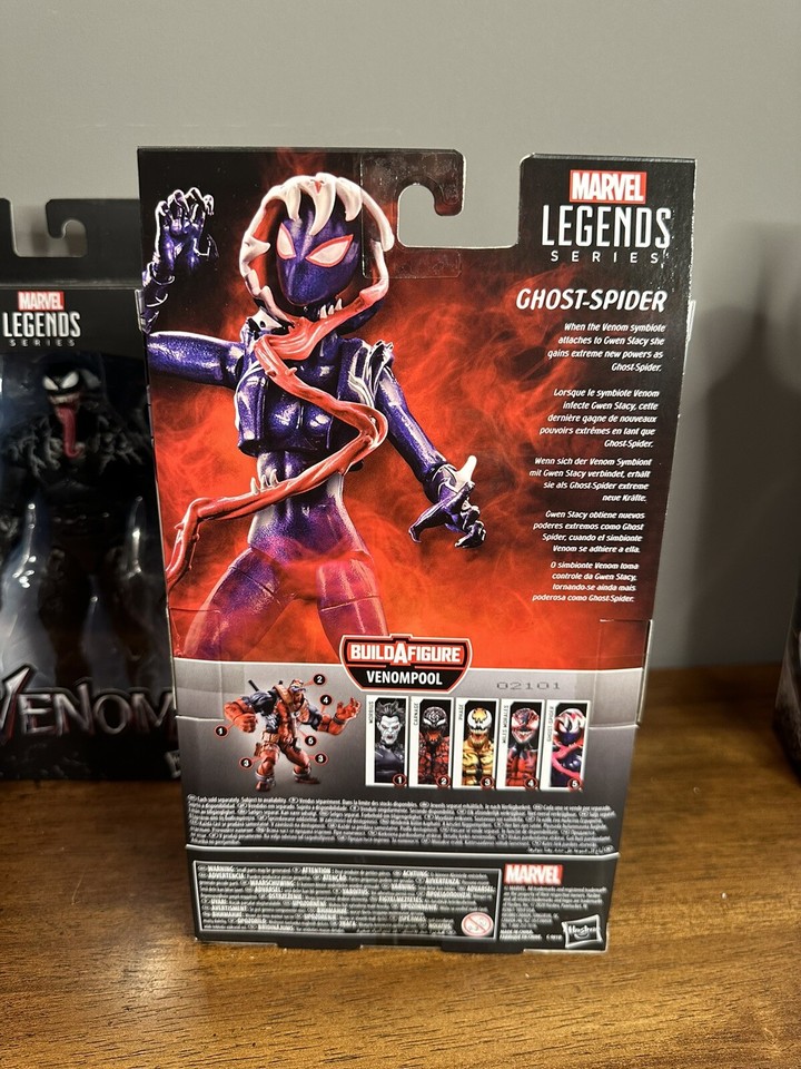 NEW Marvel Legends Venompool BAF Wave Set Complete RARE Venom Carnage ...