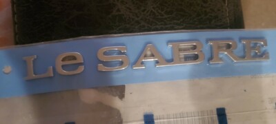 GM 25622286 Le Sabre Emblem chrome new in original pckg | eBay