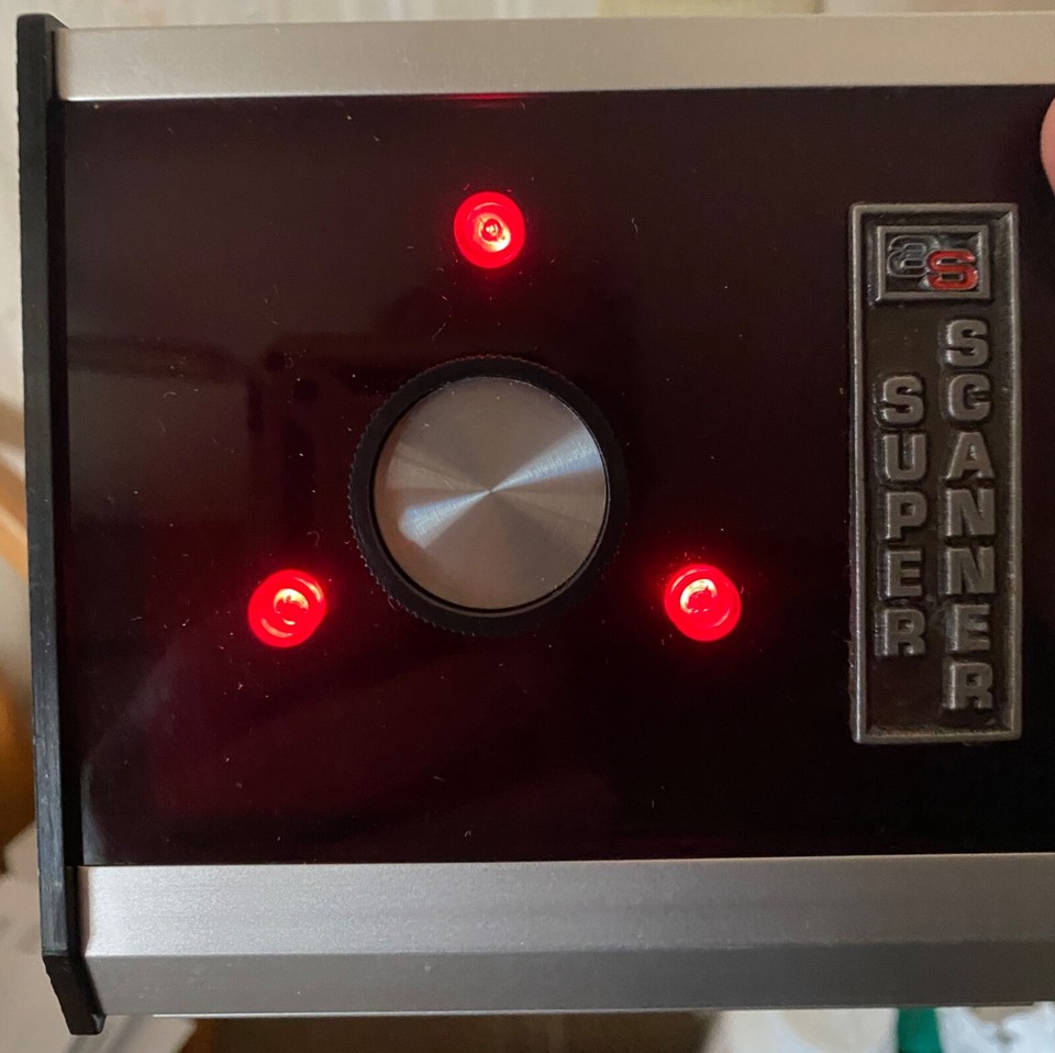 NOS Desktop Lighted Control Box for MS-119 Super Scanner CB Base ...