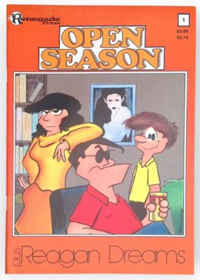 Open Season #1 Direct Edition Cover (1986-1987) Renegade Press Comics ...