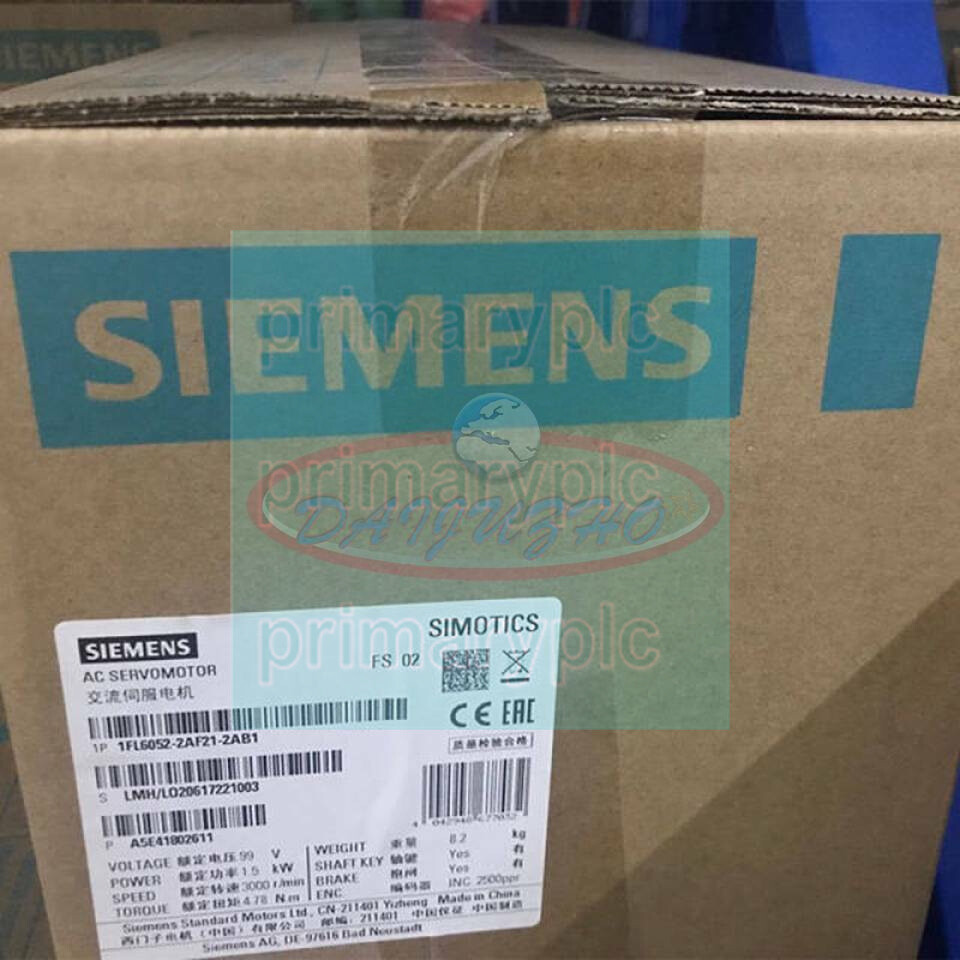 1PC Siemens Servo Motor 1FL6052-2AF21-2AB1 NEW | eBay