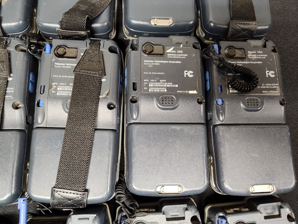 Mixed Lot of 17 Intermec Mobile Computers CN3, CN70, CN70e & CN4-C ...
