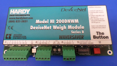HARDY INSTRUMENTS Model HI 200DNWM DeviceNet Weigh Module Series B ...