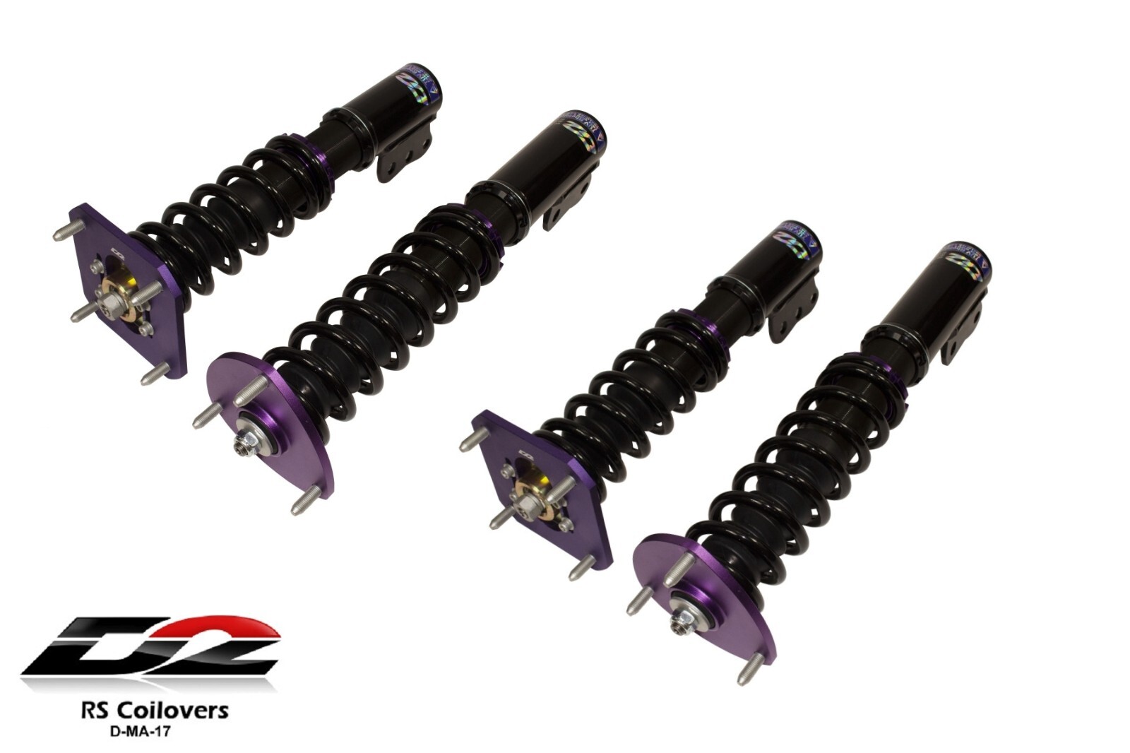 D2 Racing RS Coilovers Adjustable Shocks 88-92 MX-6 626 PROBE D-MA-17 ...