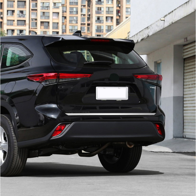 Stainless Rear Door Trunk Lid Tailgate Strip For Highlander Toyota 20 ...