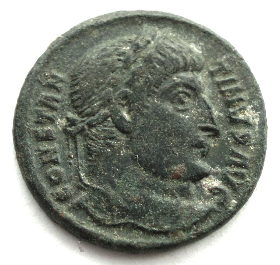 ANCIENT ROMAN COIN CONSTANTINE I Camp Gate, Mint mark P++, AE19, Scarce ...