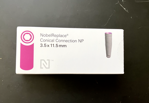 NEW Authentic NobelReplace Implant Conical Connection NP 3.5 x 11.5 | eBay