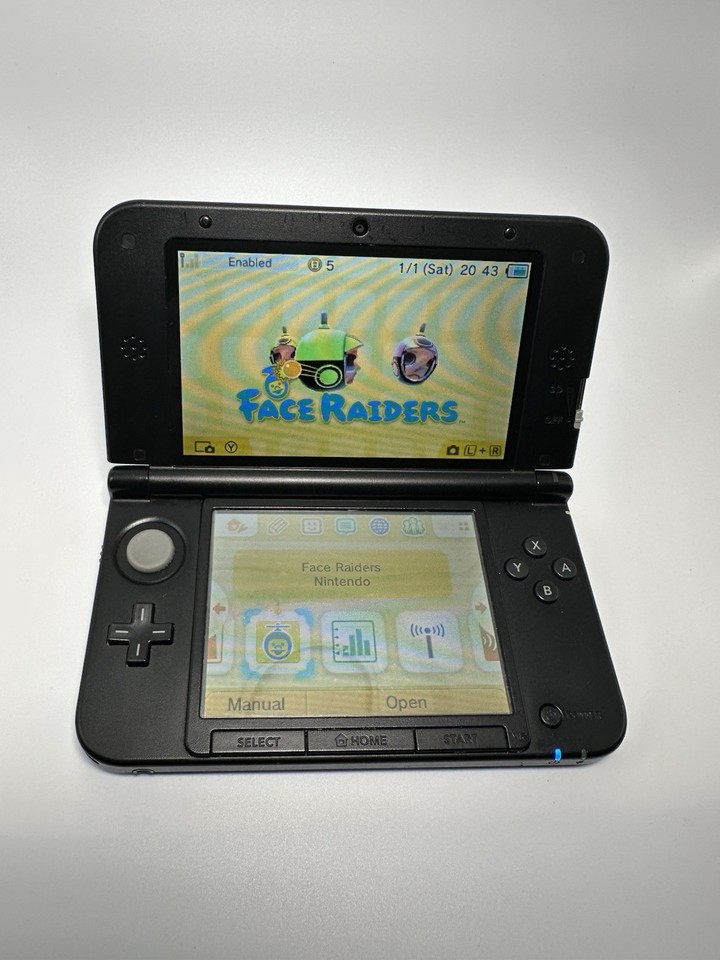 Nintendo 3DS XL Console Metallic Blue USED Scuff Marks Tested Working ...