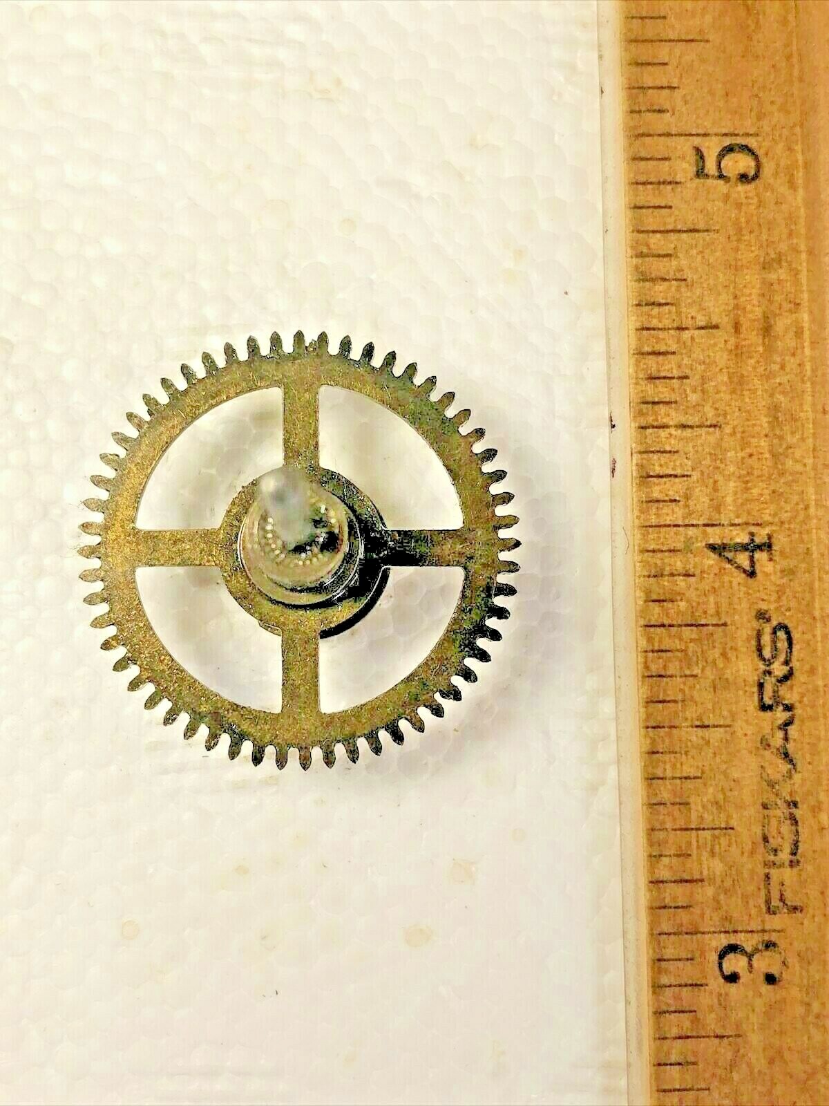 Mauthe Clock Movement Strike Side 4th Wheel (See Pics to ID Movement ...