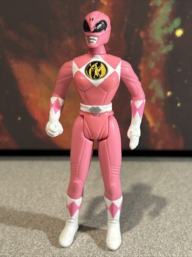 Saban MMPR Power Rangers Pink Ranger 4" Action Figure | eBay