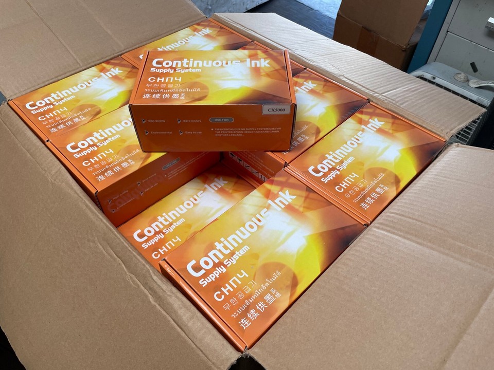 Continuous Ink Supply System Epson Stylus CX5000 w/ chip/ink 16 pack | eBay